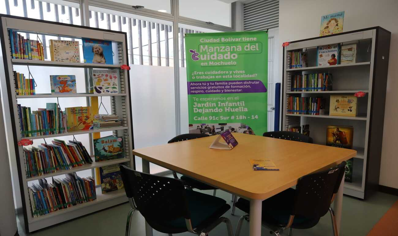 Primera sala de lectura especializada en género y cuidado